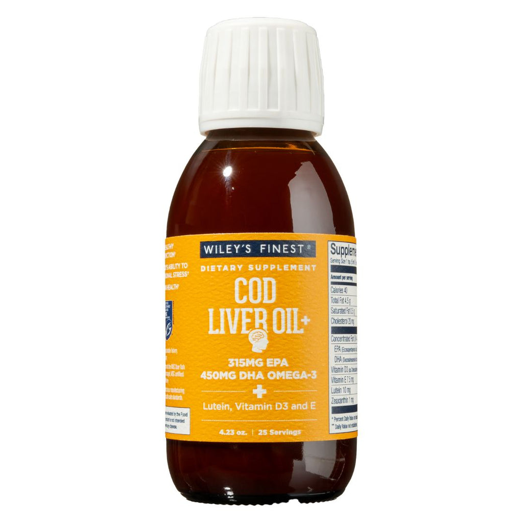 Cod Liver Oil + – Wiley's Finest