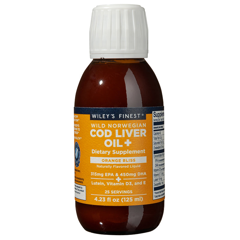 Cod Liver Oil + – Wiley's Finest